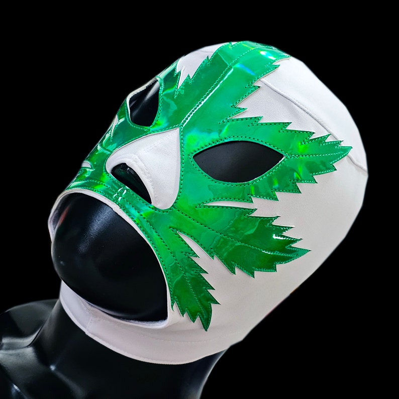 Hand Made WEED Mask Wrestling Mask Luchador Costume Wrestler Lucha ...