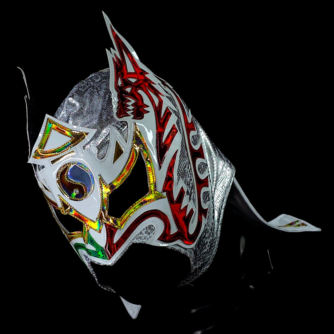 DRAGON MASK Wrestling Mask Luchador Costume Wrestler Lucha Libre ...