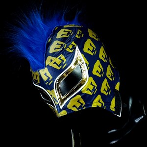 Hand Made PUMAS Wrestling Mask Luchador Costume Wrestler Lucha Libre ...