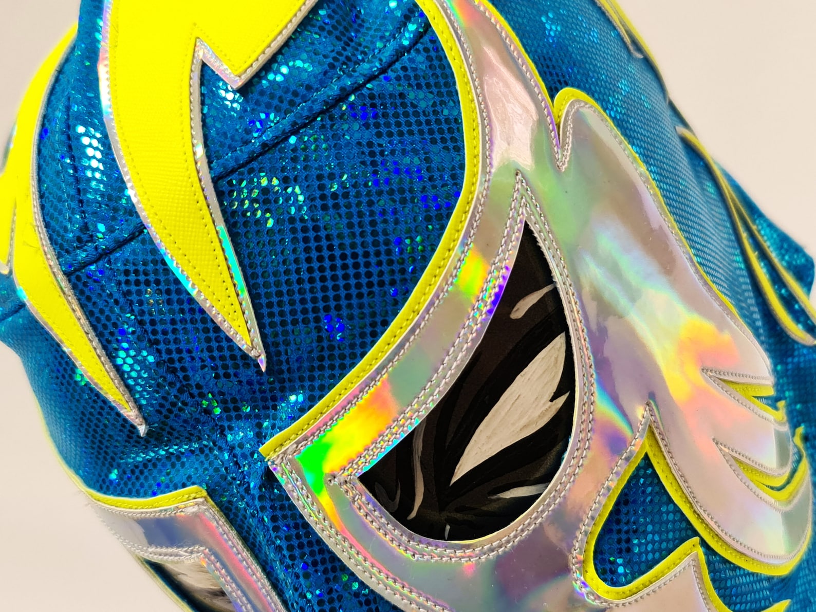 THUNDER Mask Wrestling Mask Luchador Costume Wrestler Lucha - Etsy