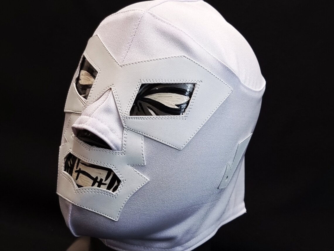 WAGNER RETRO Style Wrestling Mask Luchador Costume Wrestler - Etsy