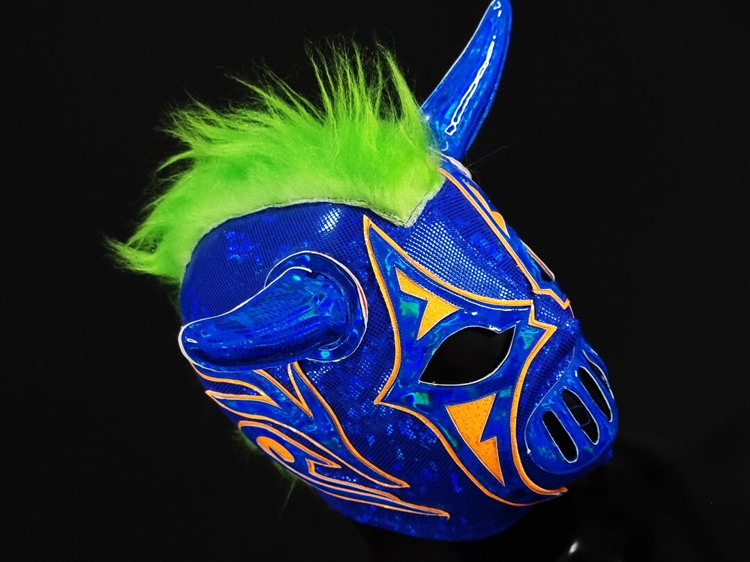 DEMON Wrestling Mask Luchador Costume Wrestler Lucha Libre Mexican Mask ...