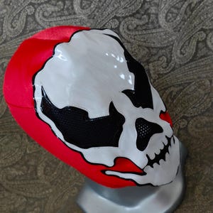 Hand Made SKULL Wrestling Mask Luchador Costume Wrestler Lucha Libre ...
