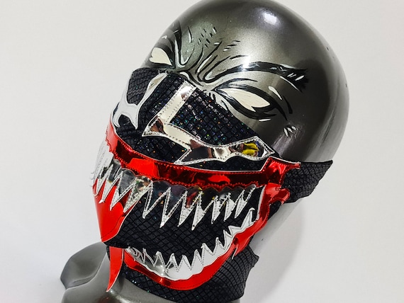 FACEMASK Wrestling Mask Luchador Costume Wrestler Lucha Libre | Etsy