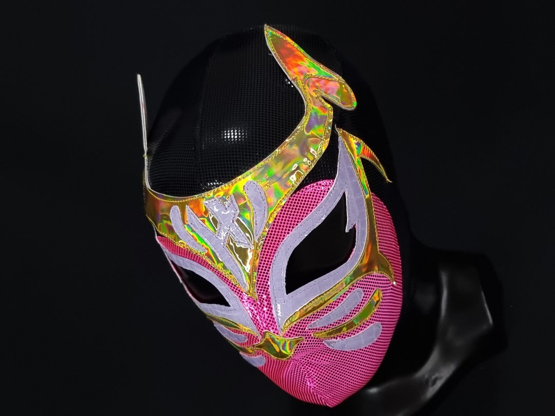 CAT Mask Wrestling Mask Luchador Costume Wrestler Lucha Libre Mexican ...