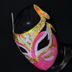 CAT Mask Wrestling Mask Luchador Costume Wrestler Lucha Libre Mexican ...