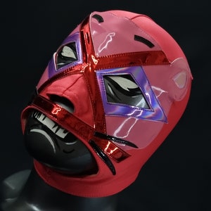 Hand Made PINK Mask Wrestling Mask Luchador Costume Wrestler Lucha ...