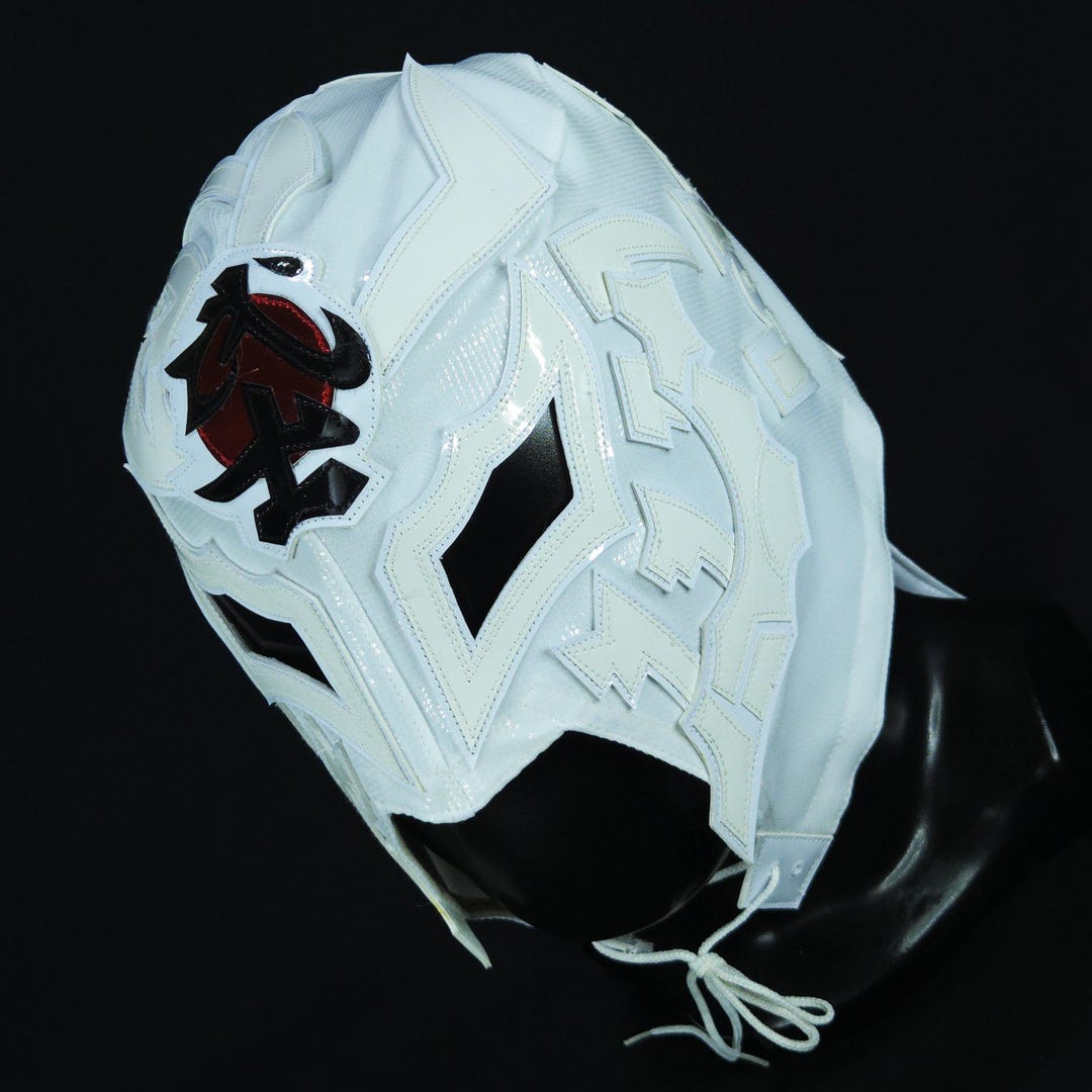 BUSHI MASK Wrestling Mask Luchador Costume Wrestler Lucha Libre Mexican ...