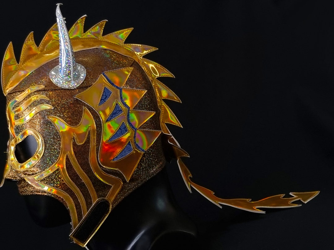 DRAGON Mask Wrestling Mask Luchador Costume Wrestler Lucha Libre ...