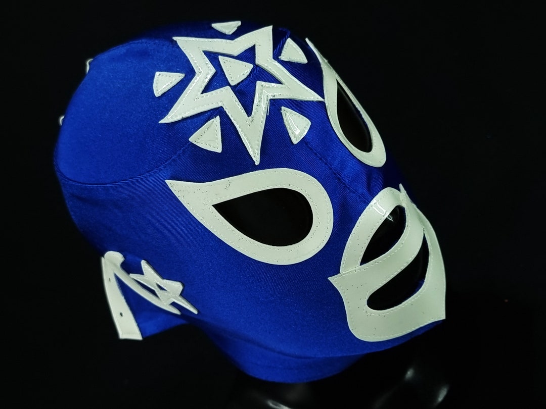 Hand Made ESTRELLA MASK Wrestling Mask Luchador Costume Wrestler Lucha ...