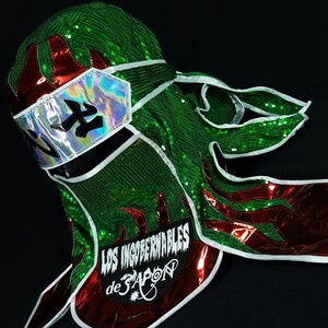 Hand Made MUTA Mask Wrestling Mask Luchador Costume Wrestler Lucha ...