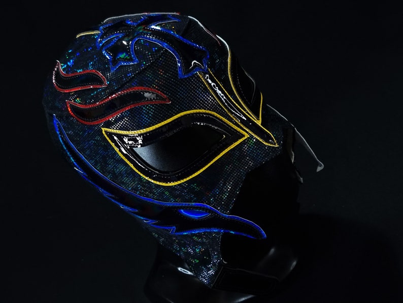 NEON KING Wrestling Mask Luchador Costume Wrestler Lucha Libre - Etsy