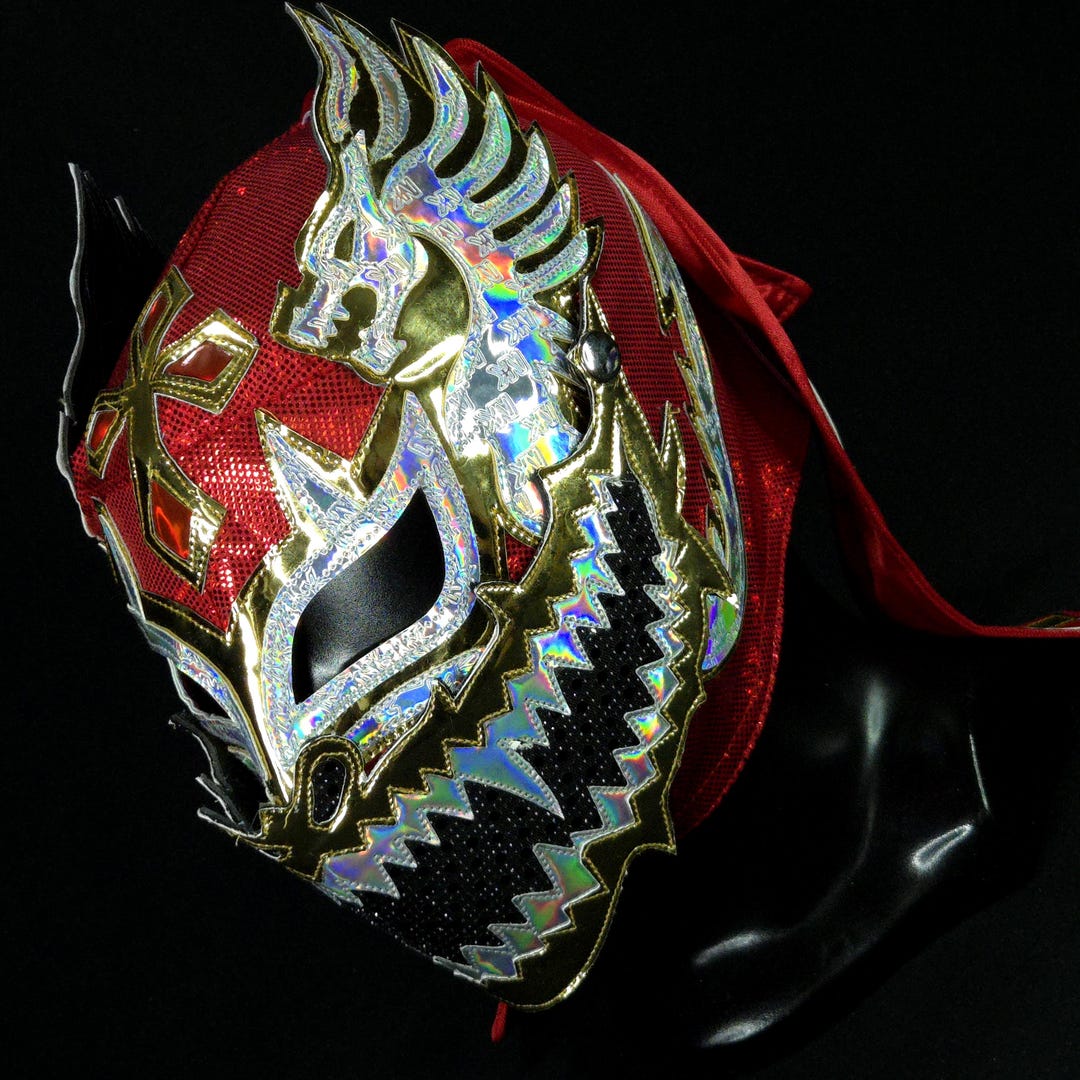 Dragon Mask Wrestling Mask Luchador Costume Wrestler Lucha Libre ...