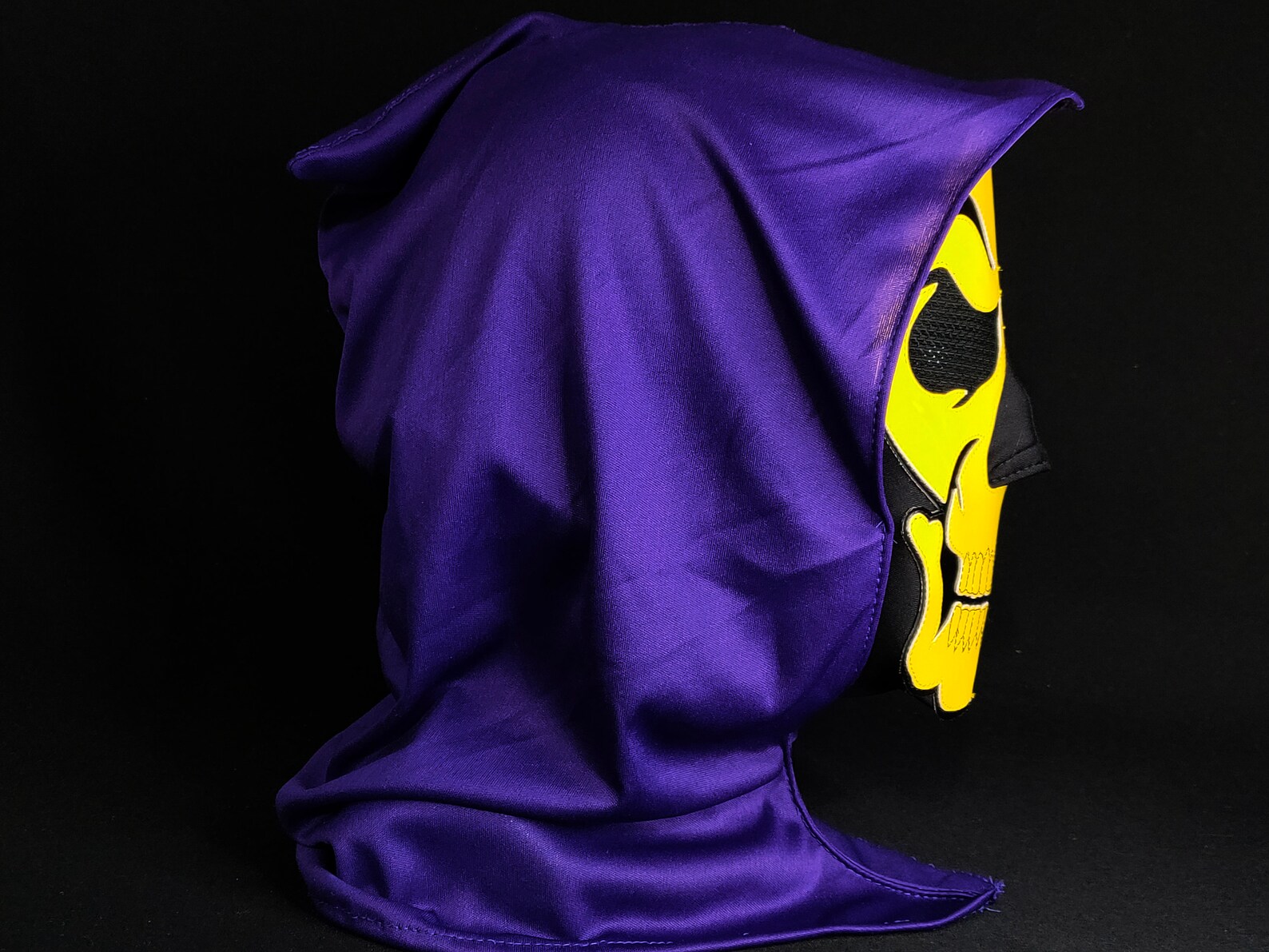 Hand Made SKELETOR Wrestling Mask Luchador Costume Wrestler Lucha Libre ...