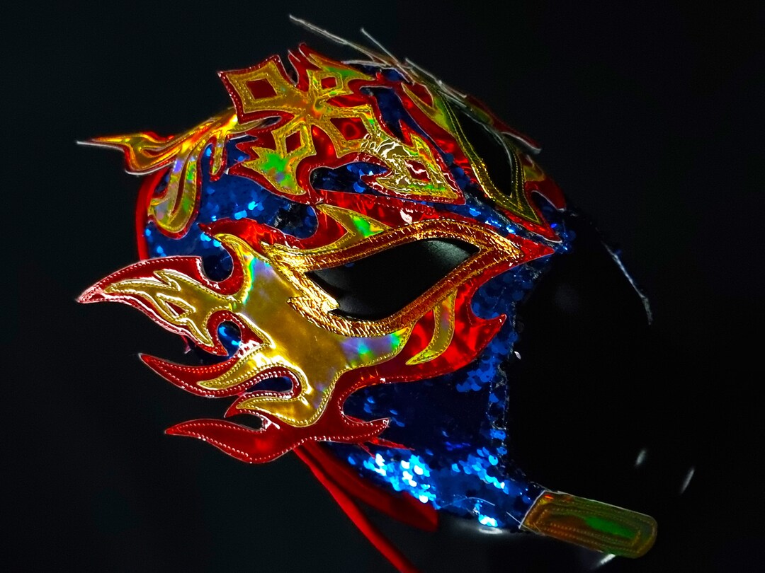 PHOENIX Mask Wrestling Mask Luchador Costume Wrestler Lucha - Etsy