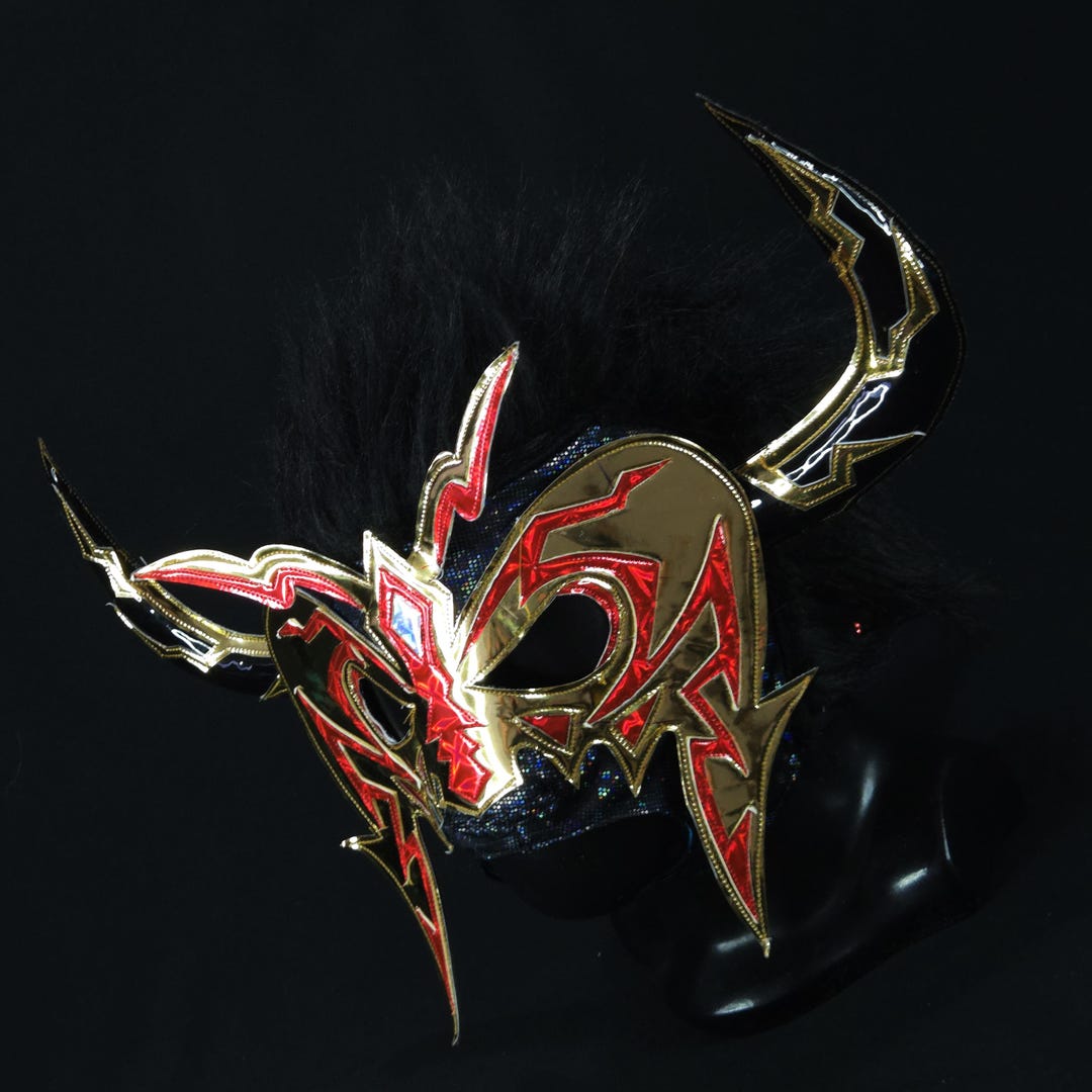 Hand Made PSYCHO Mask Wrestling Mask Luchador Costume Wrestler Lucha ...