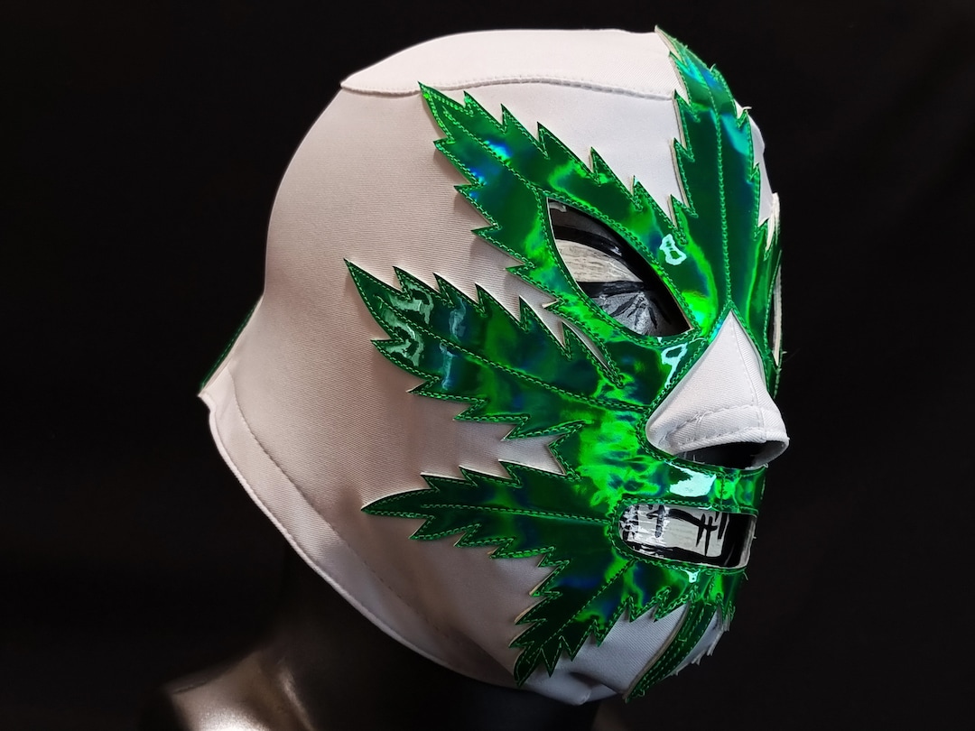 Hand Made Weed Wrestling Mask Luchador Costume Wrestler Lucha Libre ...