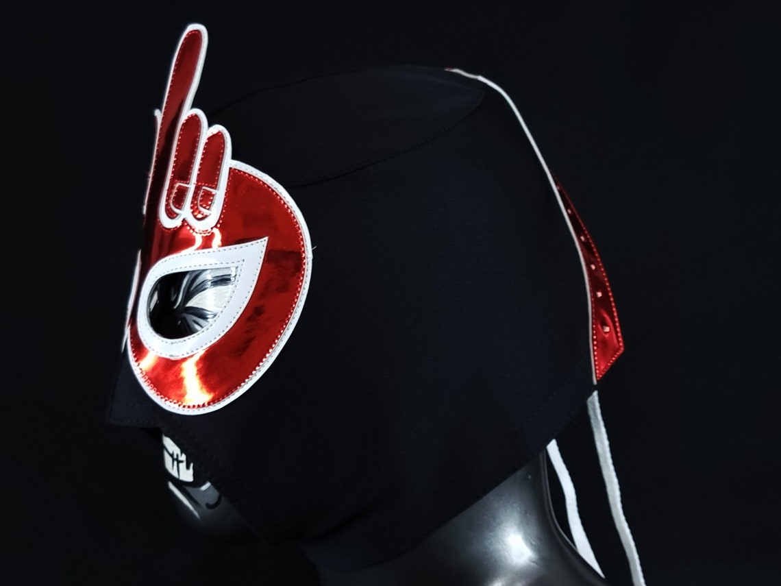 THE FINGER the Bird Mask Wrestling Mask Luchador Costume - Etsy