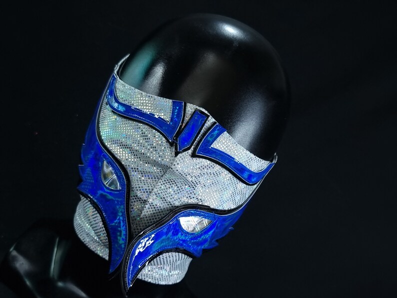 HALF WRESTLING MASK Wrestling Mask Luchador Costume Wrestler - Etsy
