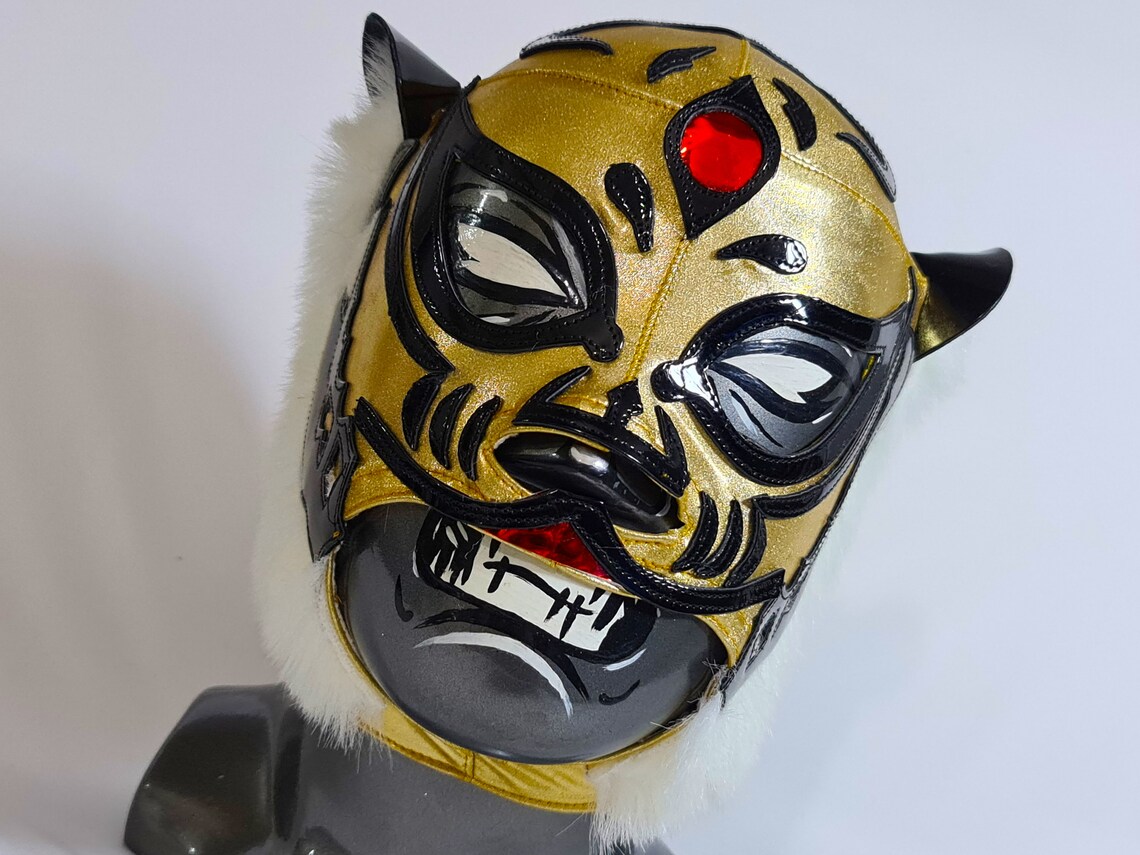 TIGER wrestling mask luchador costume wrestler lucha libre | Etsy