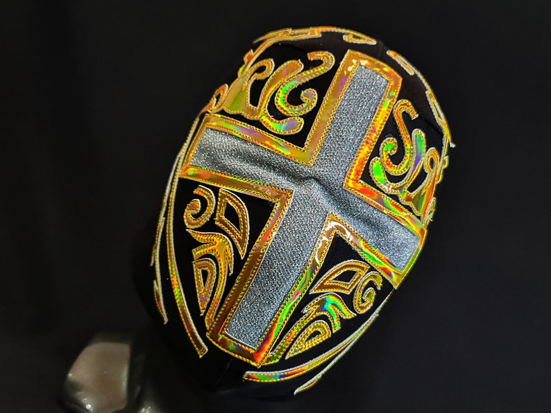 GLADIATOR RETRO Style Wrestling Mask Luchador Costume Wrestler Lucha ...