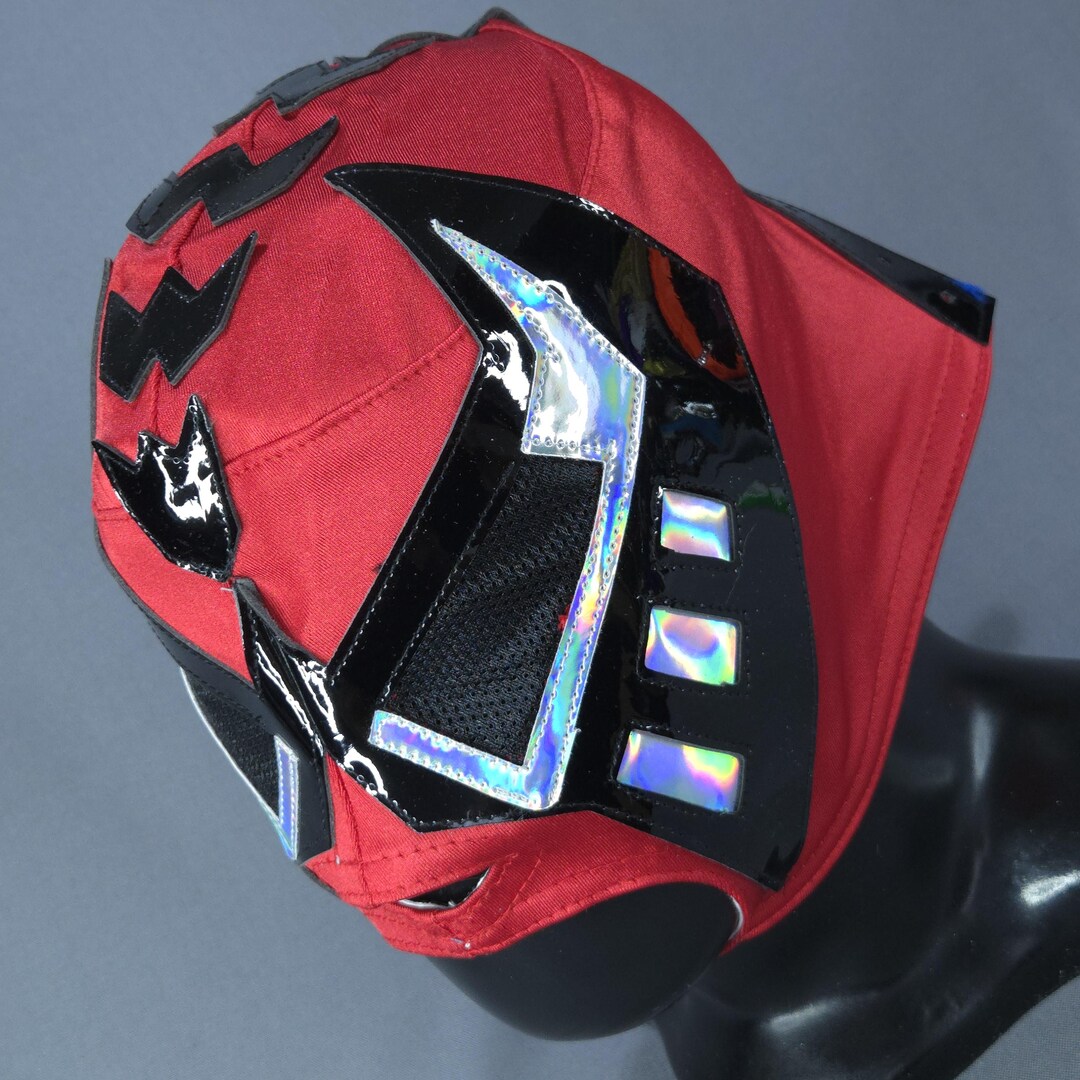 Hand Made WARRIOR MASK Wrestling Mask Luchador Costume Wrestler Lucha ...