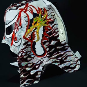 PENTAGON Mask Wrestling Mask Luchador Costume Wrestler Lucha Libre ...