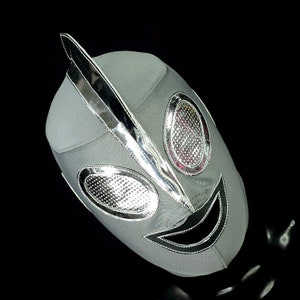 Hand Made SPACEMAN RETRO Style Wrestling Mask Luchador Costume Wrestler ...