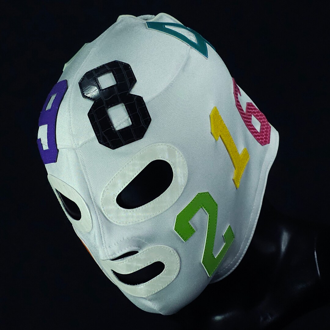 MATEMATICO MASK Wrestling Mask Luchador Costume Wrestler Lucha Libre ...