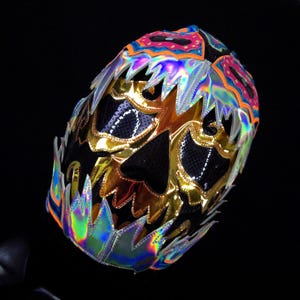 SKULL MASK Wrestling Mask Luchador Costume Wrestler Lucha Libre Mexican ...