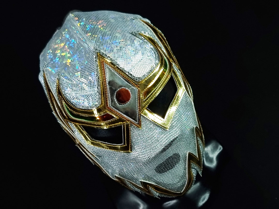 Hand Made NINJA MASK Wrestling Mask Luchador Costume Wrestler Lucha ...
