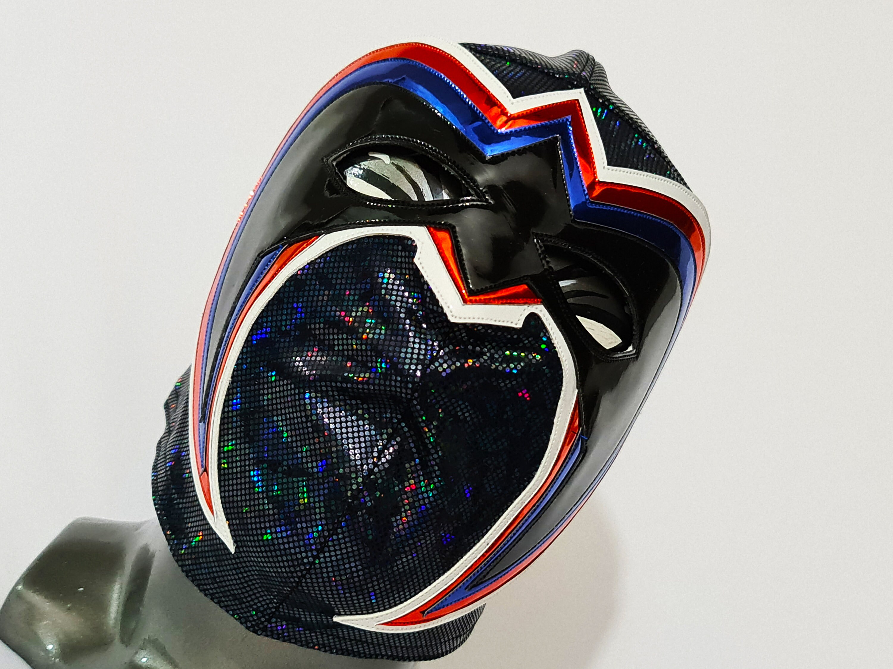 Hand Made WARRIOR MASK Wrestling Mask Luchador Costume Wrestler Lucha ...