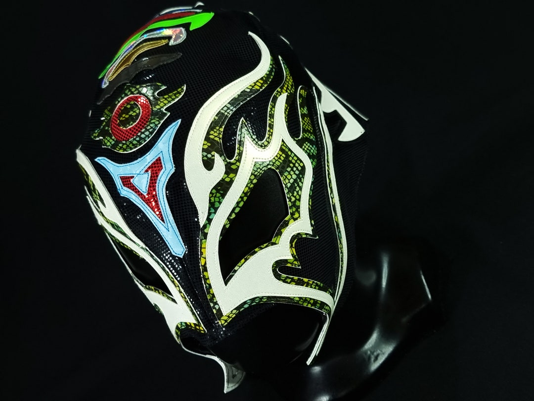 Hand Made TITAN MASK Wrestling Mask Luchador Costume Wrestler Lucha ...