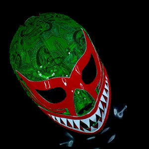 SHARK Mask Wrestling Mask Luchador Costume Wrestler Lucha Libre Mexican ...