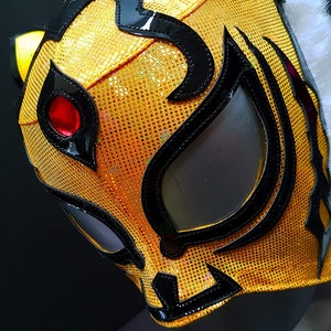 Tiger Mask Wrestling Mask Luchador Costume Wrestler Lucha - Etsy