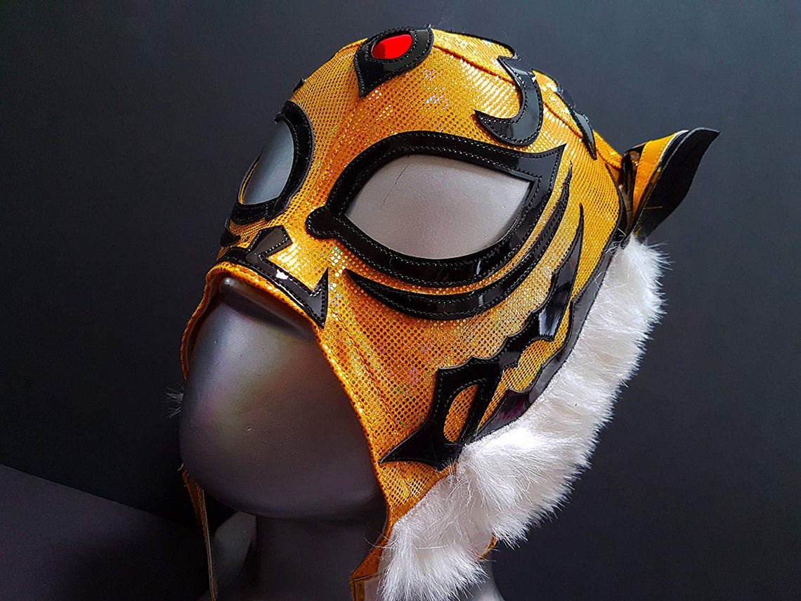 Tiger Mask Wrestling Mask Luchador Costume Wrestler Lucha - Etsy