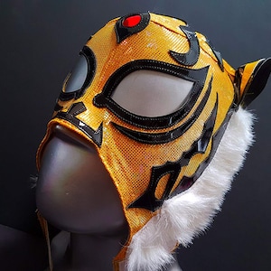 Tiger Mask Wrestling Mask Luchador Costume Wrestler Lucha - Etsy