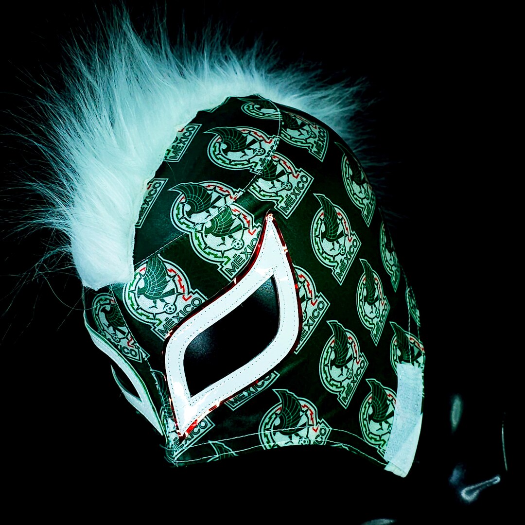 MEXICO Wrestling Mask Luchador Costume Wrestler Lucha Libre Mexican ...