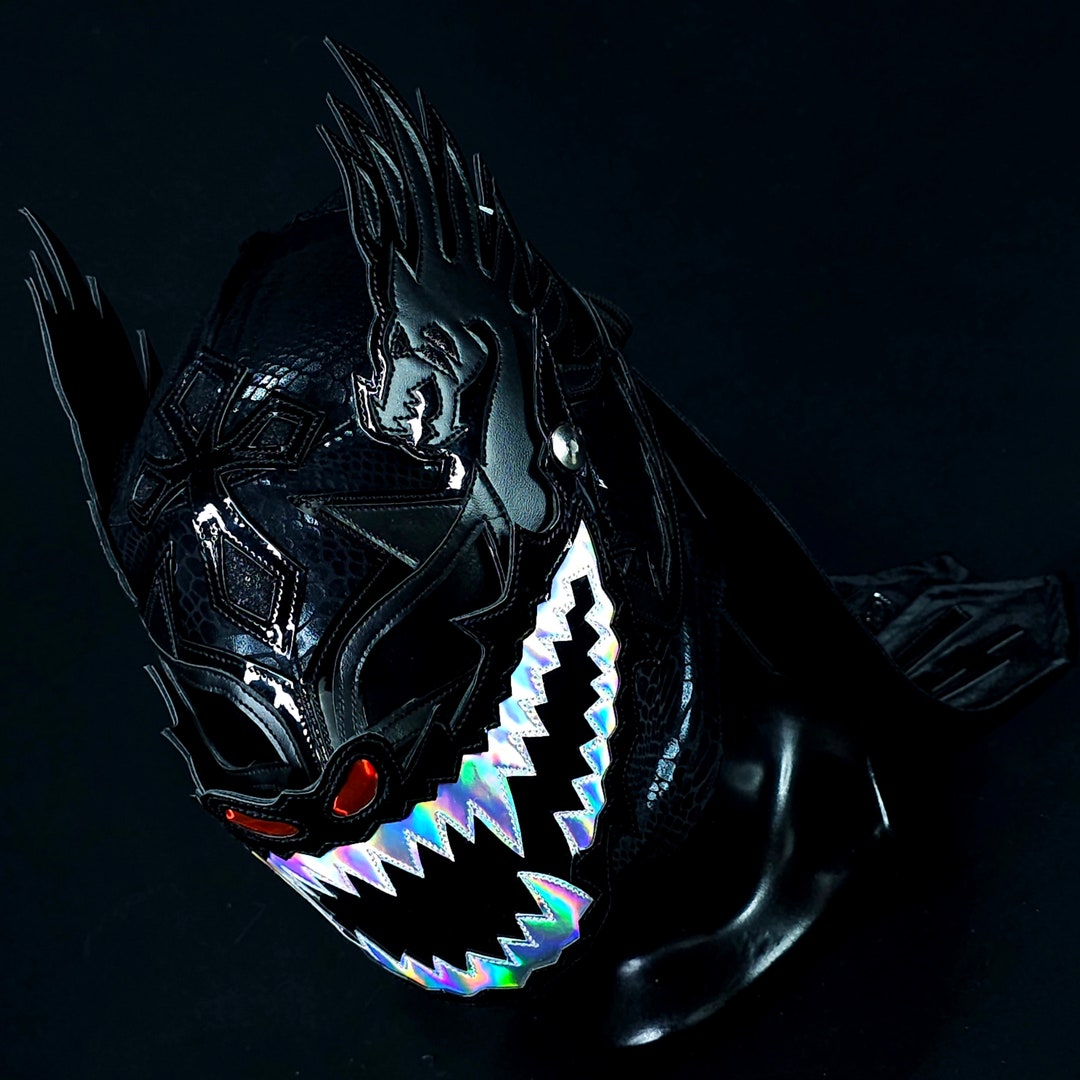 Hand Made DRAGON MASK Wrestling Mask Luchador Costume Wrestler Lucha ...