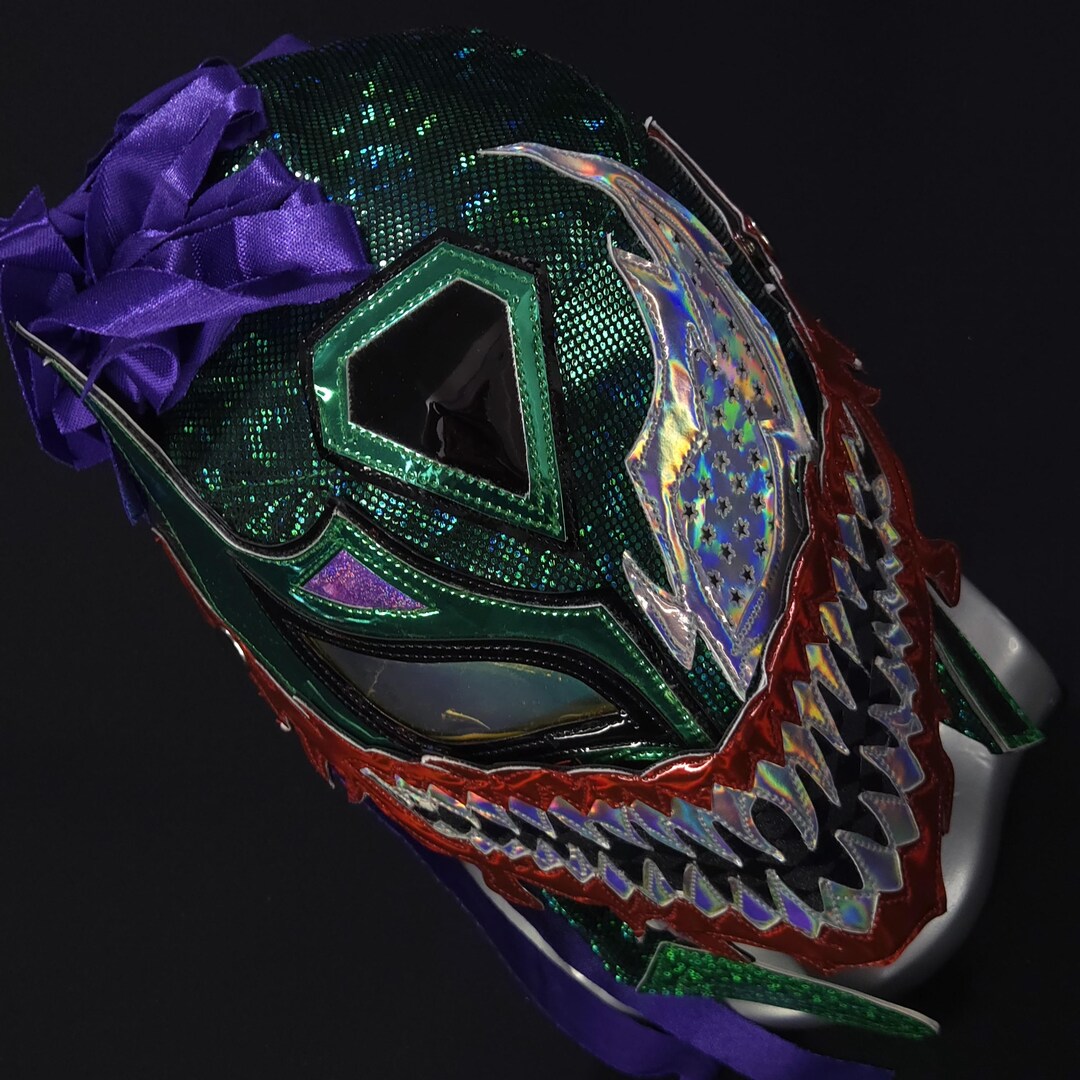 VENOM Wrestling Mask Luchador Costume Wrestler Lucha Libre Mexican Mask ...