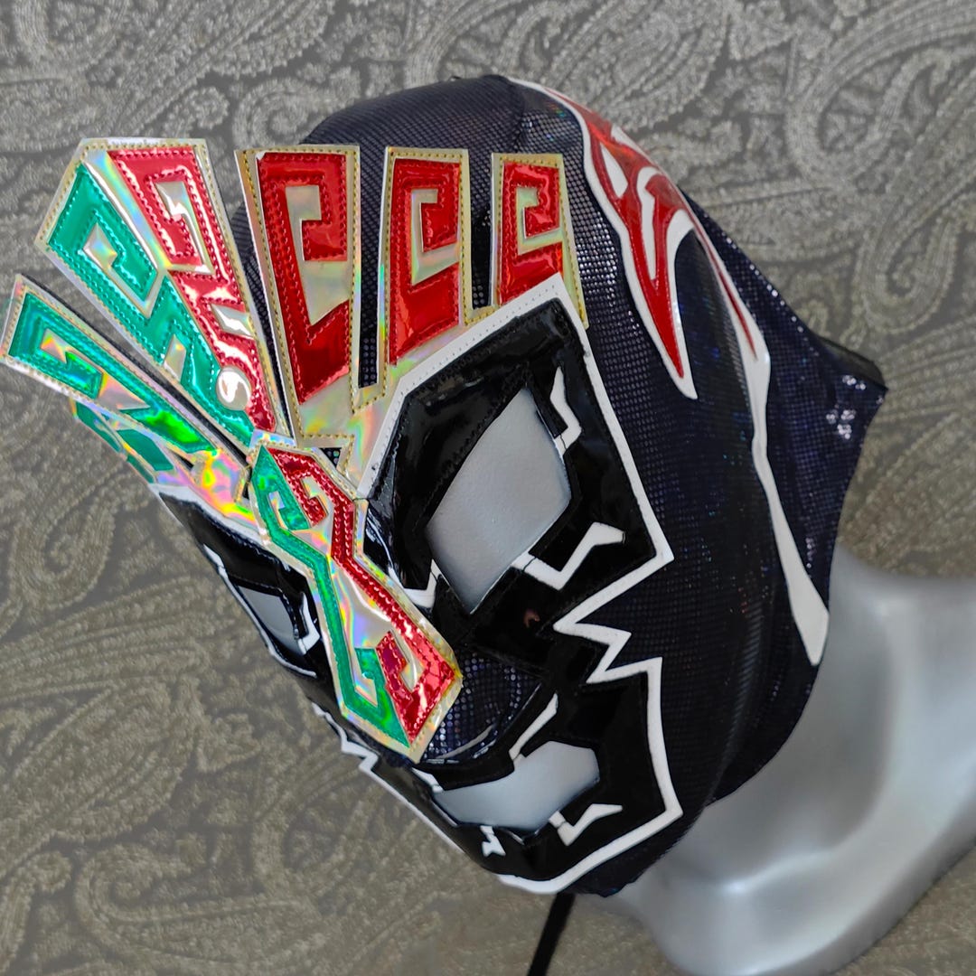 WAGNER Mask Wrestling Mask Luchador Costume Wrestler Lucha Libre ...