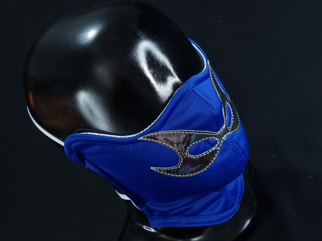 Hand Made HALF WRESTLING MASK Wrestling Mask Luchador Costume Wrestler ...