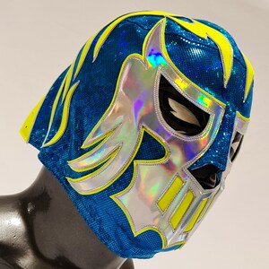 THUNDER Mask Wrestling Mask Luchador Costume Wrestler Lucha Libre ...