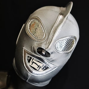 SPACEMAN RETRO Style Wrestling Mask Luchador Costume Wrestler Lucha ...