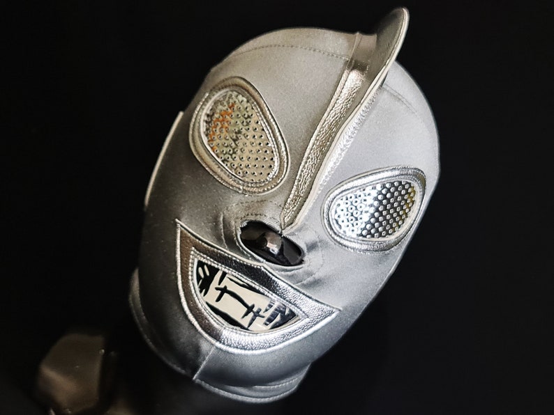 SPACEMAN RETRO Style Wrestling Mask Luchador Costume Wrestler - Etsy