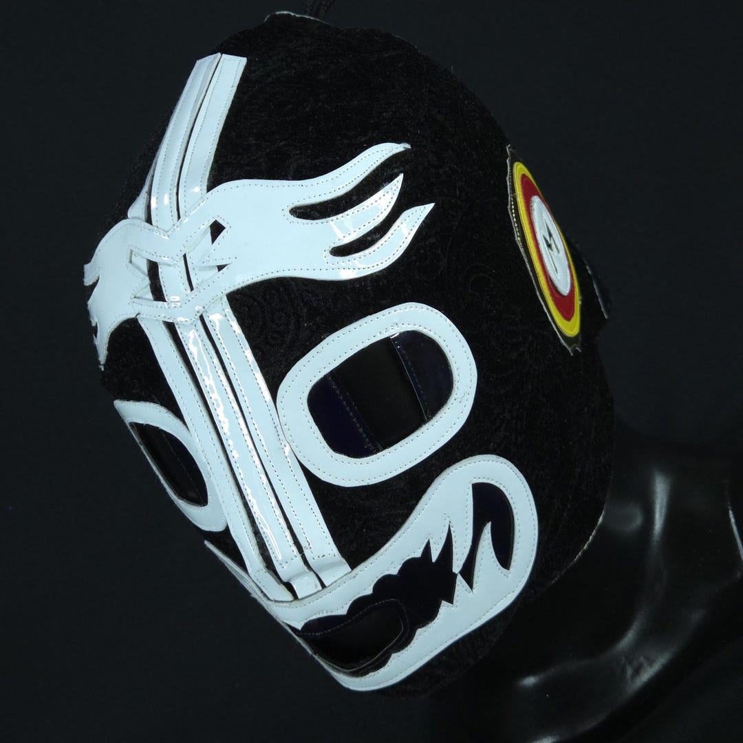 Hand Made MARIACHI MASK Wrestling Mask Luchador Costume Wrestler Lucha ...