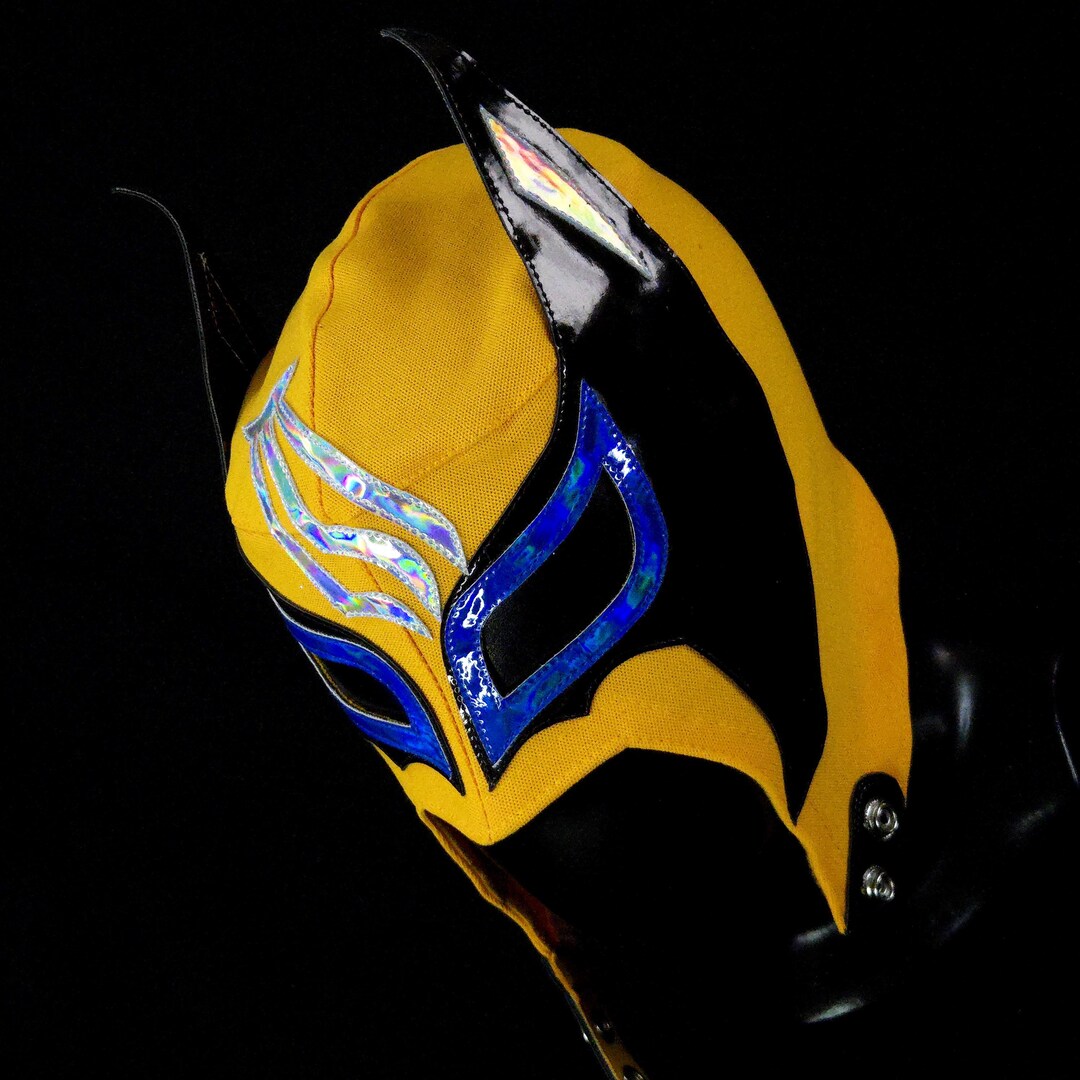 Hand Made WOLVE MASK Wrestling Mask Luchador Costume Wrestler Lucha ...