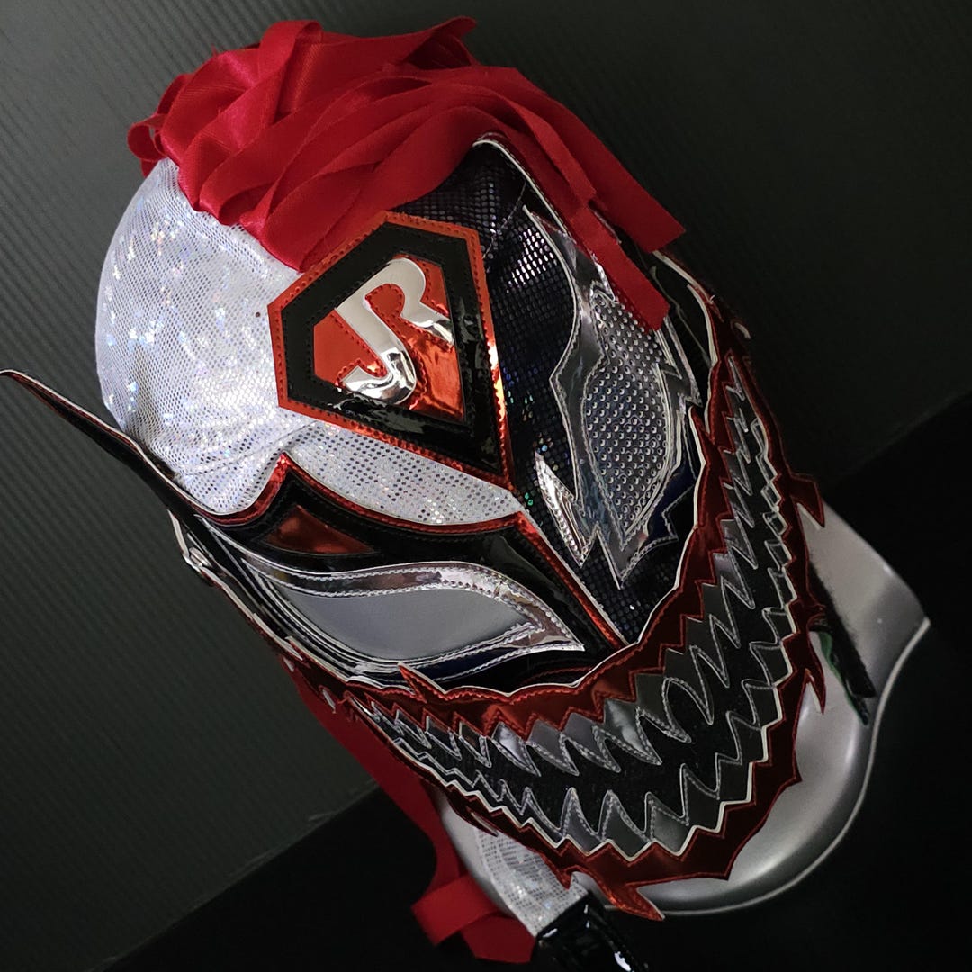 Hand Made VENOM Wrestling Mask Luchador Costume Wrestler Lucha Libre ...