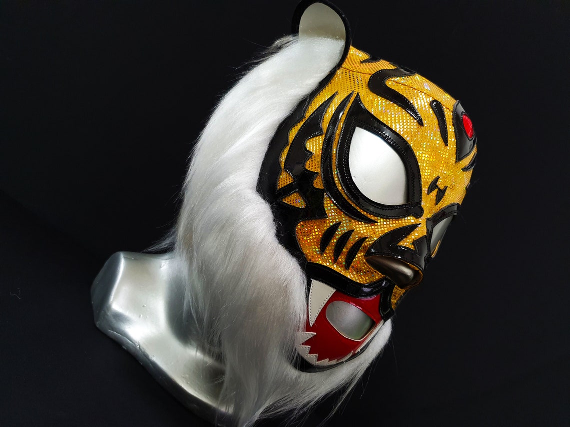 Tiger Mask Wrestling Mask Luchador Costume Wrestler Lucha | Etsy