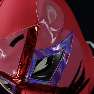 Hand Made PINK Mask Wrestling Mask Luchador Costume Wrestler Lucha ...